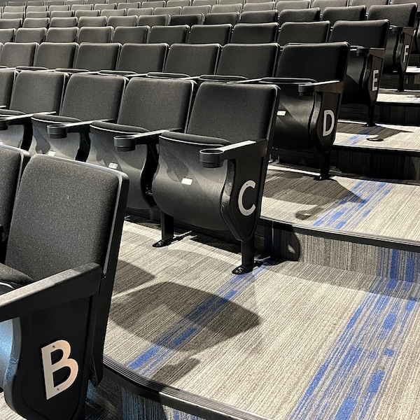 Directional Restroom Sign for Perpendicular Mounting. Corridor Signs ...