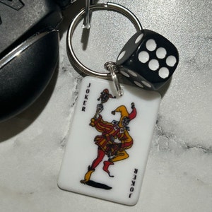 Poker Playing Card Keychains / Includes 1 - Etsy