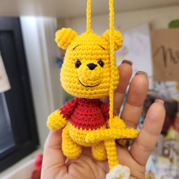 Crochet Keychain Animals, Finished Product Keychain, Amigurumi Animals ...