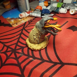 Graboid From Tremors Statue FANMADE Creature 3d Printed Bust Figure ...