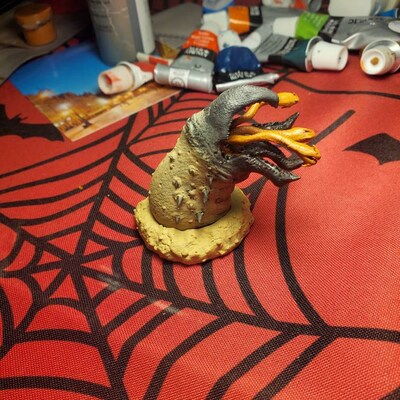 Graboid From Tremors Statue FANMADE Creature 3d Printed Bust Figure ...