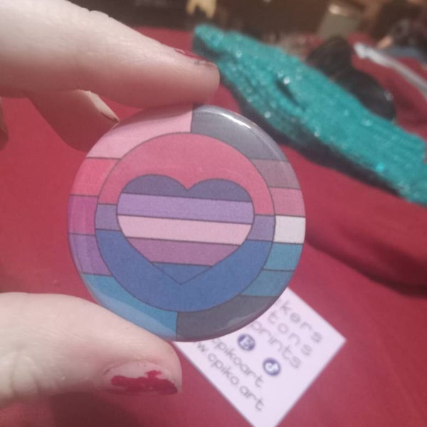 Custom Pride Flag Button | LGBTQ Pride - Etsy