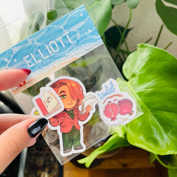 Elliott Sticker Pack | Stardew Valley - Etsy