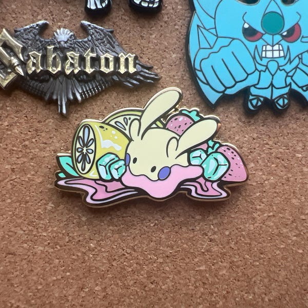 Pink Lemonade Goomy Pin - Etsy