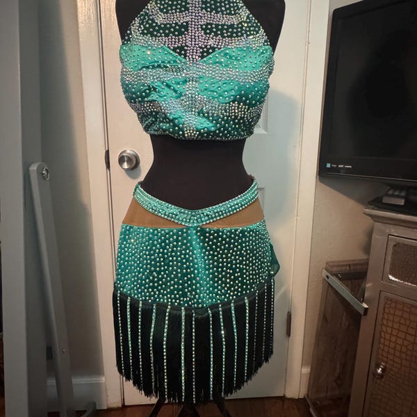 Custom Made Smooth Dance 40 Colors Women Girls Ballroom Pearls and ...