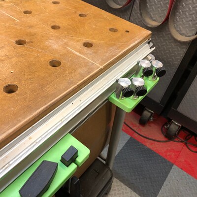 Dogkennel™ by RAB Tools : Bench Dog Storage Rack for Your Festool MFT ...