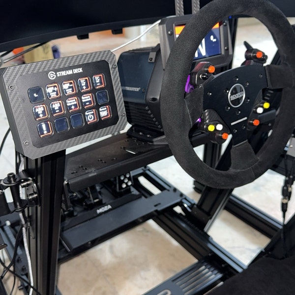 Stream Deck Enclosure With Adjustable Mount for Sim Racing | Flight Rig ...