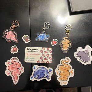 Fruit Salad Snake Charms / Cute Ball Pythons / 2in / Double - Etsy