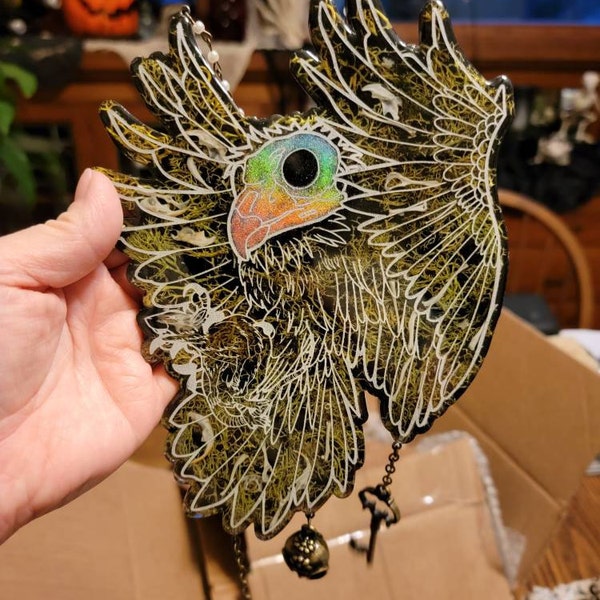 Found Objects Skeleton Figure Vignette Shelf - Collage Art - Vintage ...