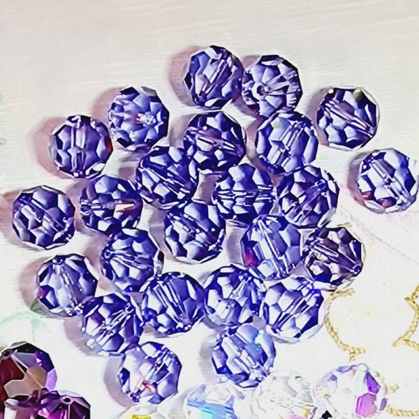 Swarovski 3016 Factory Sealed Box of Mesmerizing Crystal Meridian Blue ...