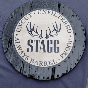 Happy Hour Parrot Beach Sign 15 Inch Diameter Wooden 2 Sided Sign ...