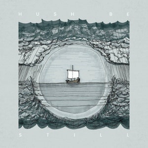 Hush Be Still, DIGITAL PRINT, Jesus Stills Sea, WALL Art, Jesus Art ...