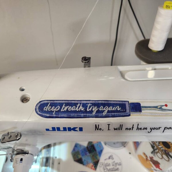 Seam Ripper Sticker, Cute Sewing Stickers, Sewing Machine Sticker ...