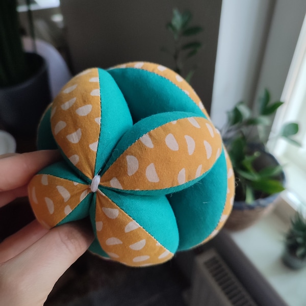 Retro Car Pattern Montessori Ball, Soft Ball, Puzzle Ball, Amish Ball ...