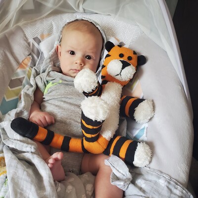 Stuffed Hobbes Plush Tiger 14 Character Collectable - Etsy