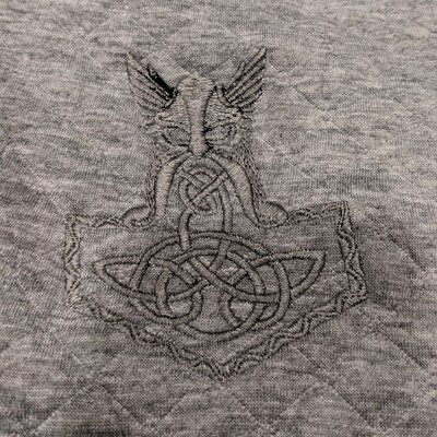 Thor's Hammer Machine Embroidery Design File - Etsy