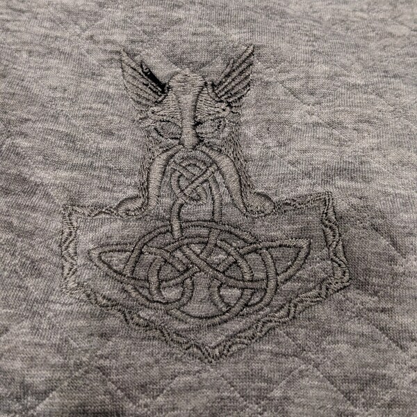Thor's Hammer Machine Embroidery Design File - Etsy