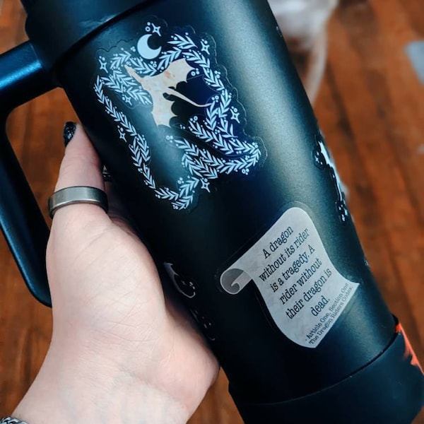 Fourth Wing Riders Codex Scroll Sticker | Officially Licensed | Bookish ...