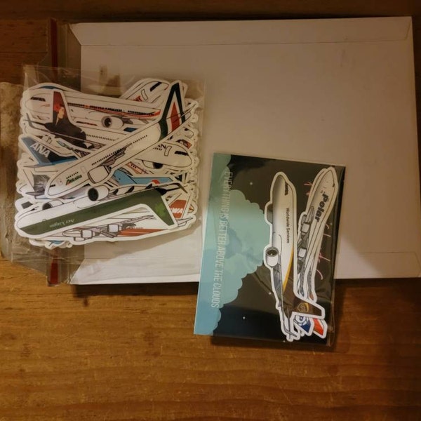Airline Aircraft Sticker - Etsy