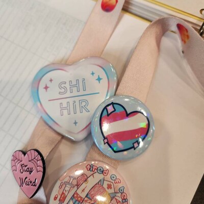 Trans Rights Pokemon Sylveon Eevee Evolution Holographic 3 Inch Vinyl ...