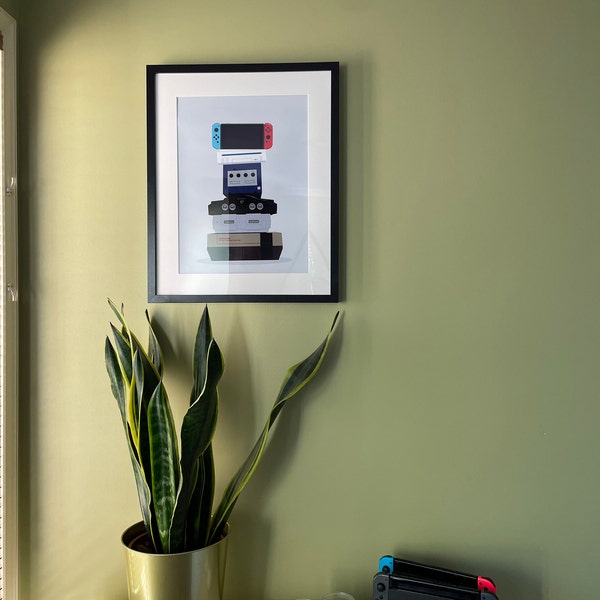 Mario Kart Weapon, Nintendo, Home Decor, Minimalist, A3 A4 Print ...