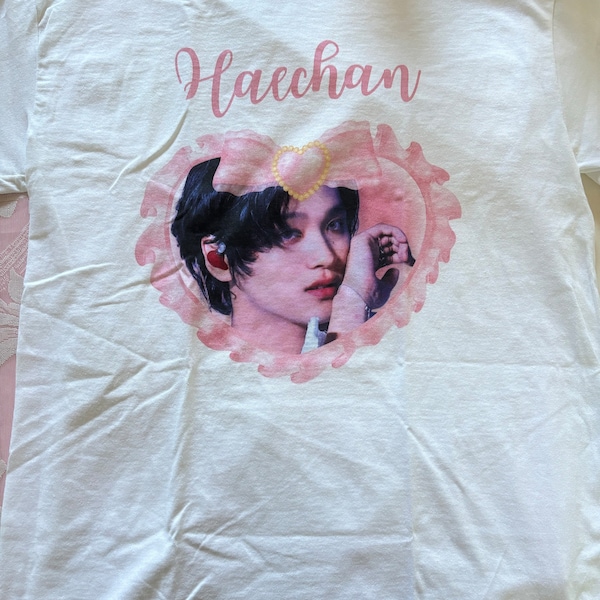 NCT 127 Haechan Shirt, NCT Dream Haechan Coquette Bow Kpop Bootleg ...