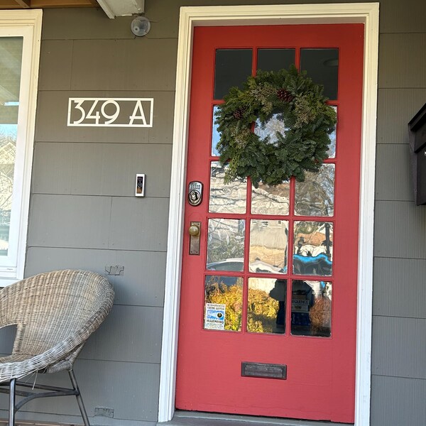 Extra Large Metal Mid Century Modern Address Numbers up to 36 Inch ...