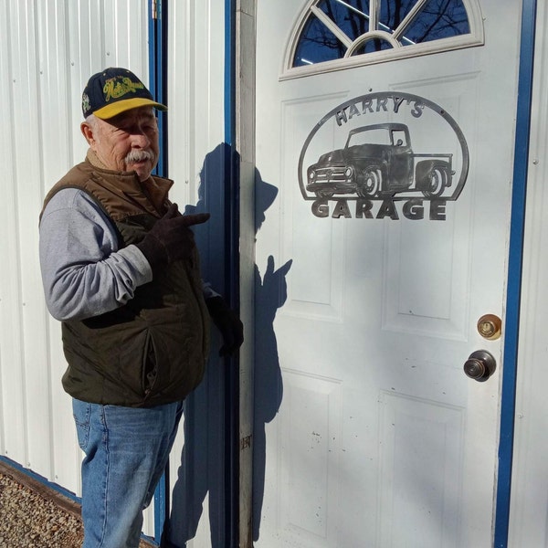 1955 1956 Classic Truck Garage Metal Sign - Etsy