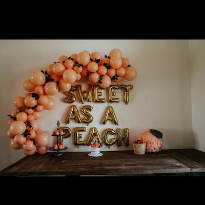 9 Colors Custom Balloon Letters Balloon Phrase Gold Letter Balloons ...