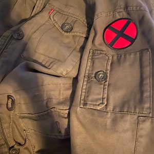 X Men Various Colors Embroidered Patch Iron on or Hook Fastener ...