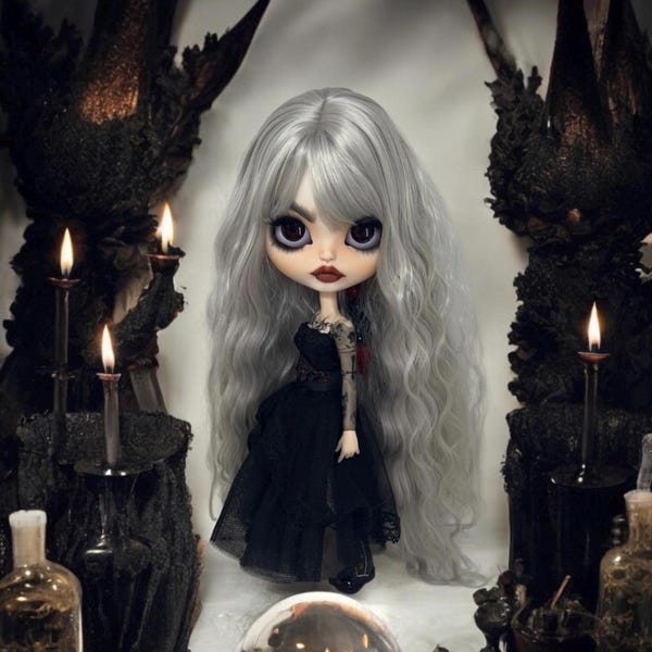 MADE TO ORDER Corpse Bride Inspired Blythe Doll - Etsy