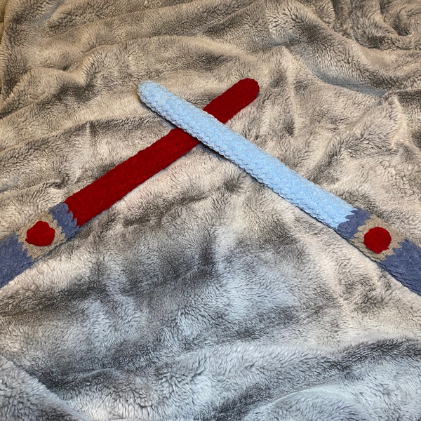 Mini Light Sword Saber Crochet PATTERN ONLY Instant DOWNLOAD! Light ...