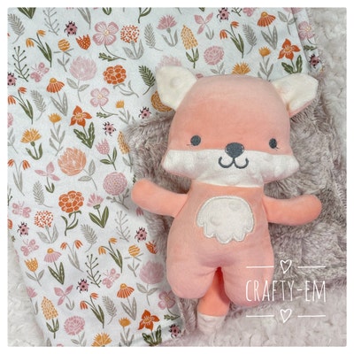 In the Hoop Freya Fox Plush Softie Design for Machine Embroidery ...