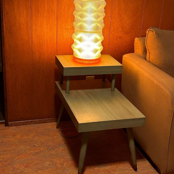 Sci-fi Wasabi Custom Table Lamp With Dimming Warm Edison Bulb Modlamp ...
