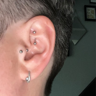 Prong Set Internally Threaded Curved Bar 1.2mmby 8mm Square - Etsy UK