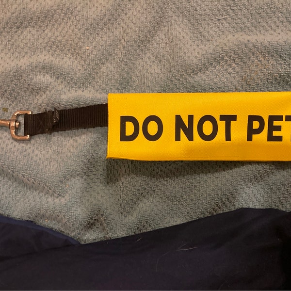 Dog Leash Sleeve | Dog Reactive | I Need Space | Lead Cover - Etsy