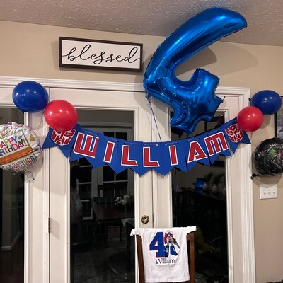 Personalized Optimus Prime Banner Transformers Banner Optimus ...