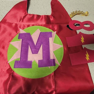 Make Your Own Cape DIY Superhero Cape Decorating Kit. Super Hero Party ...