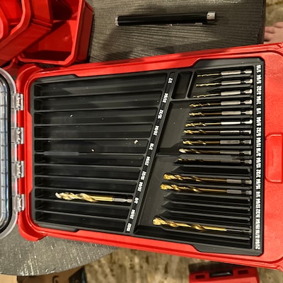 Extra Large Drill Bit Organizer Neatly Organize Your Bits - Etsy