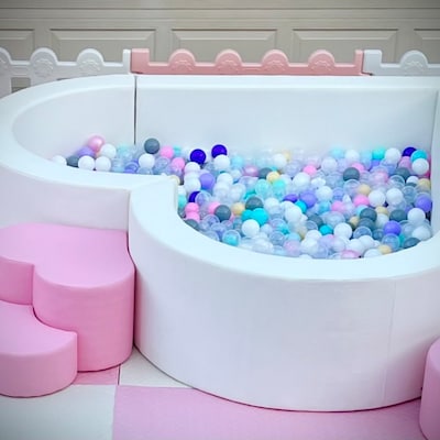 Soft Plastic Ball Pit Balls, No Sharp Edges, Non Toxic, Phthalate & BPA ...