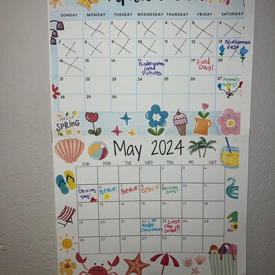 EDITABLE May 2024 Calendar, Printable Cute Pink Cinco De Mayo Calendar ...