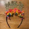 Ask 3 Before Me Party Crown Teacher Prop Remote Learning Headband for ...