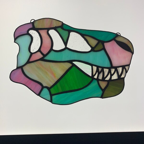 Stained Glass Pattern: “triple Vision” - Etsy