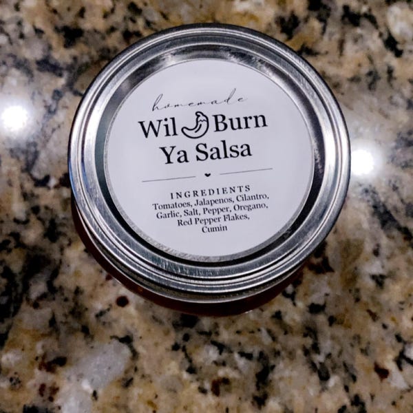 Jam Canning Label Template - Printable Mason Jar Homemade Food Label ...