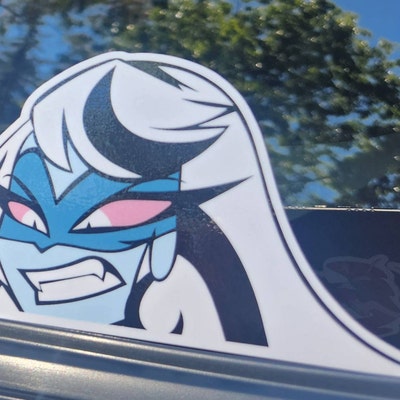 Allan Smiling Friends Sticker Mirror Front Facing Allan Waterproof ...