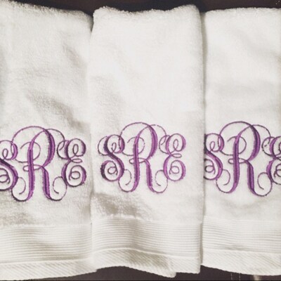 SALE Interlocking Monogram Embroidery Font 4 Sizes Machine - Etsy