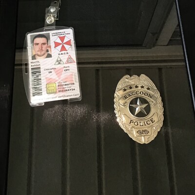 Custom Umbrella Corporation CAC Style ID Card / Badge - Etsy