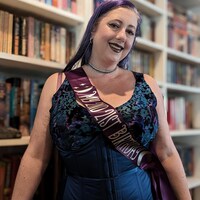 Here Lies My Single Life Sash, Bachelorette Sash, Gothicbride Party ...