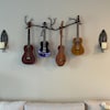 Musical Instrument Rack Wall Mounted Holder. Holds Two Instruments ...