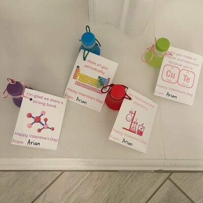 Printable Rock and Mineral Valentines, Science Valentine Cards ...